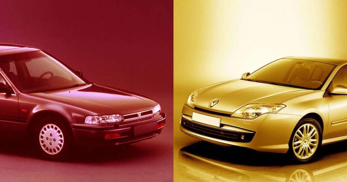 Shednesday: Honda Accord 4WS vs. Renault Laguna GT | Petrolblog