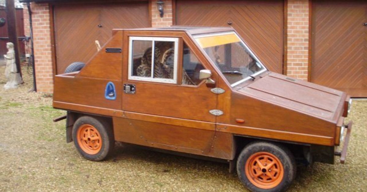 Wood you believe it? It's the Hustler Hellcat | Petrolblog