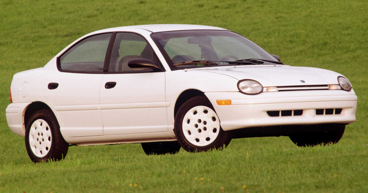 Guilty pleasure: Chrysler Neon | Petrolblog