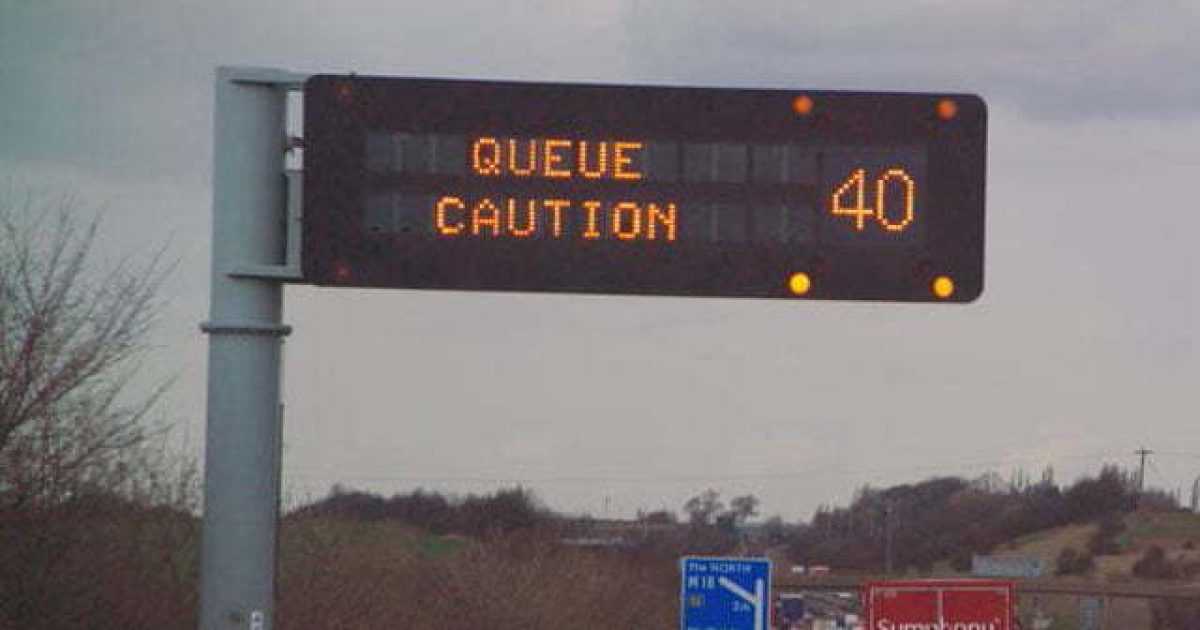 An end to pointless variable message signs? | Petrolblog