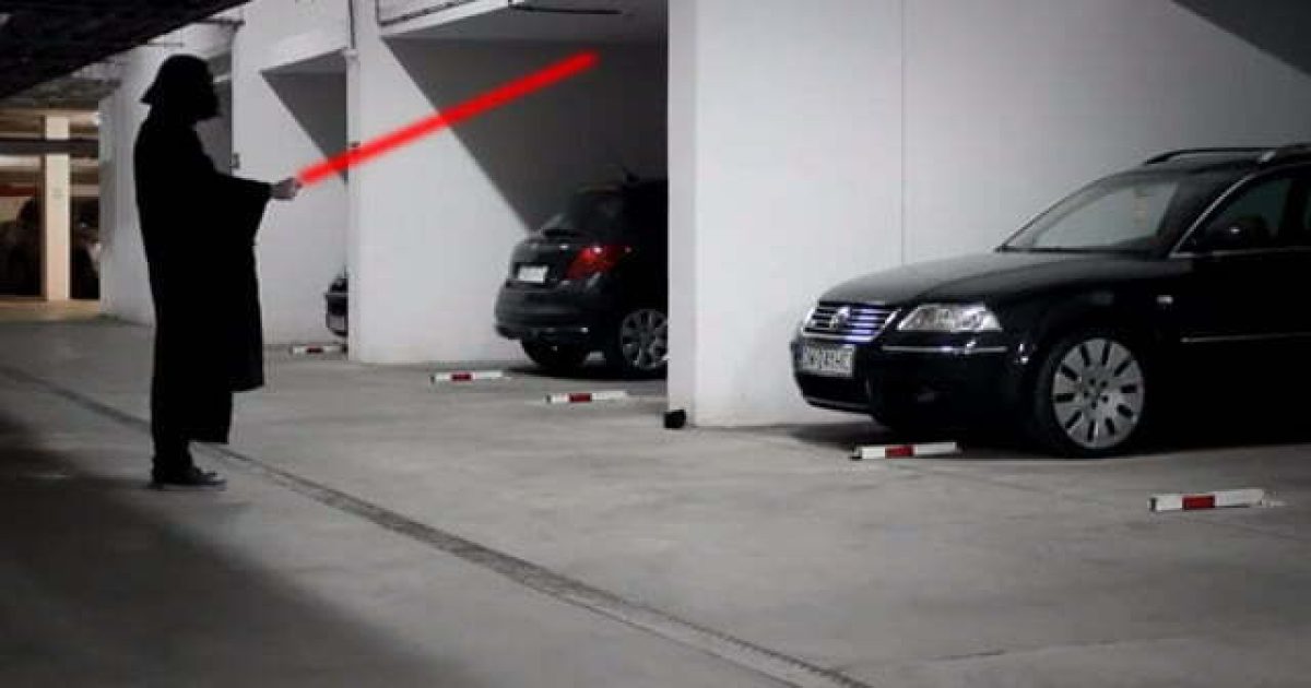 Official: Darth Vader drives a VW Passat W8 | Petrolblog